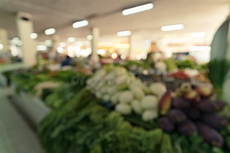 Abstract blurred market stock photo. Image of food, city - 122994232