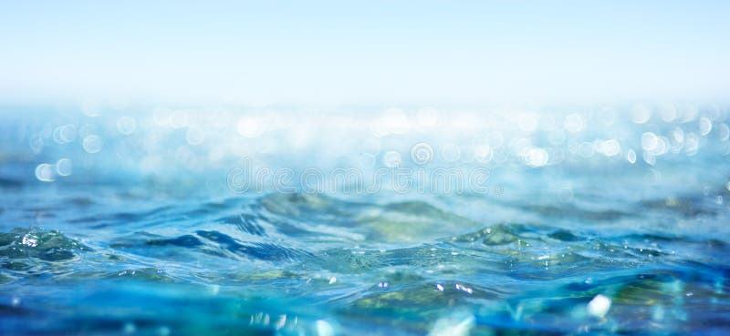Abstract and Blurred Ocean stock photo. Image of backdrop - 190137008