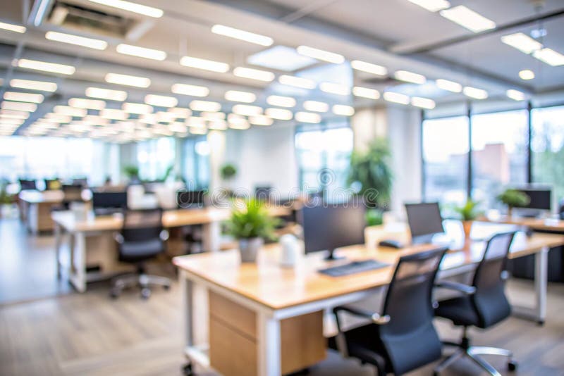 Abstract Blurred Office Background for Corporate Design Stock ...