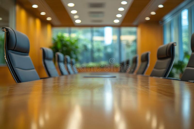 Blurred Modern Business Office Interior Room Background Concept Blur ...