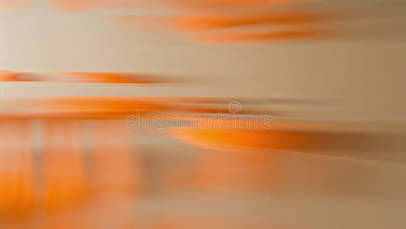 Abstract Blurred Orange Tan Image Design Stock Illustration ...
