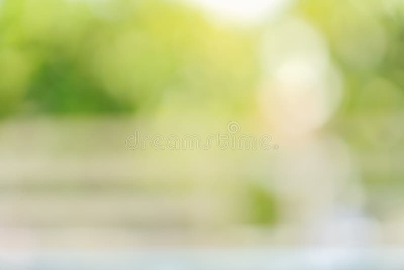 Abstract Blurred Out of Focus and Blurred Green Leaf Background Under ...