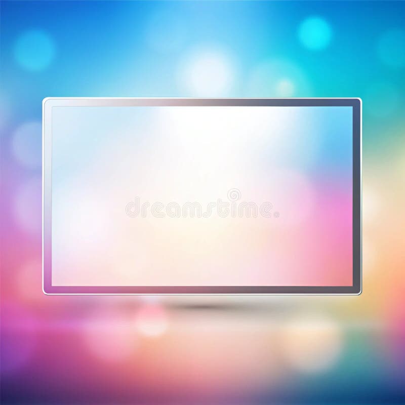 ABSTRACT BLURRED PASTEL BACKGROUND, BLANK DIGITAL SCREEN or DISPLAY ...