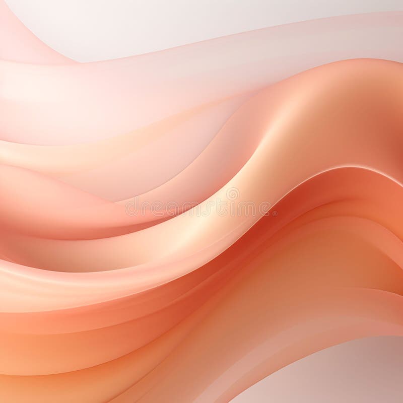 Abstract Blurred Peach Color Cloth Backgrounds. AI Generative Stock ...