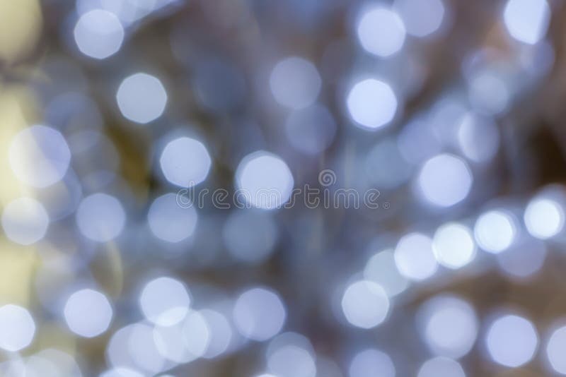 Abstract Blurred Photo of Lights Bokeh, Use for Celebrating Even Stock ...