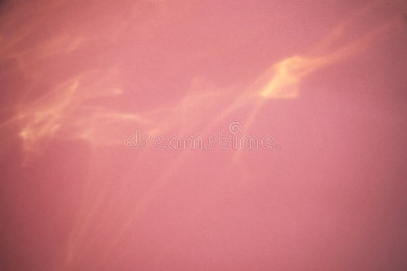 Abstract Blurred Pink Background, Backdrop with Sun Reflection. Caustic ...