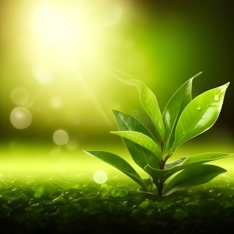 Abstract Blurred Plant Green Tea.Copy Spice Stock Photo - Image of copy ...