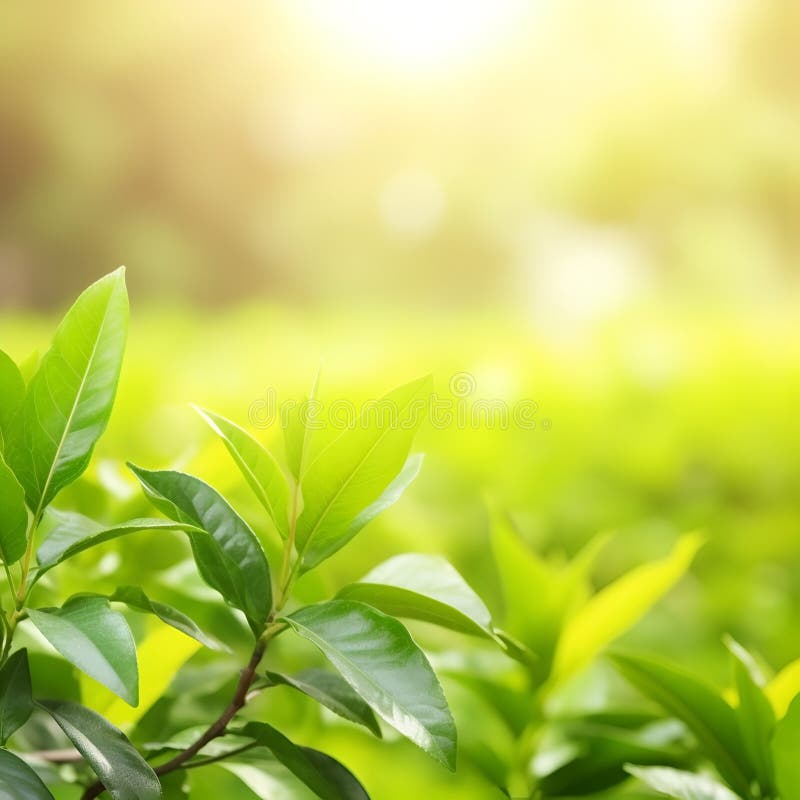 Abstract Blurred Plant Green Tea.Copy Spice Stock Photo - Image of ...