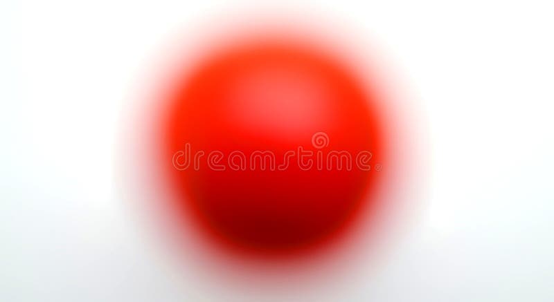Abstract Blurred Red Circle on White Background Stock Illustration ...