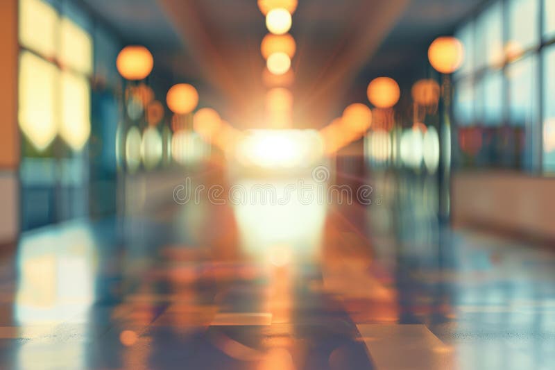 Blurred School Classroom Background, Soft Abstract Focus on Desks and ...