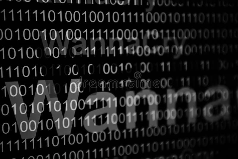 Abstract Blurred Tech Digital Data Transfer Numerical Continuous Code in Green Colorwith Red ...