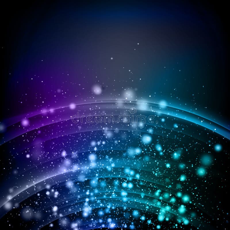 Abstract Blurry Blue Background. EPS 10 Stock Vector - Illustration of ...