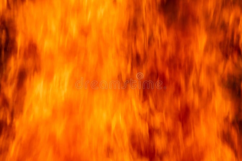 Abstract Blurry Focused Fire Flames Background Stock Image - Image of ...