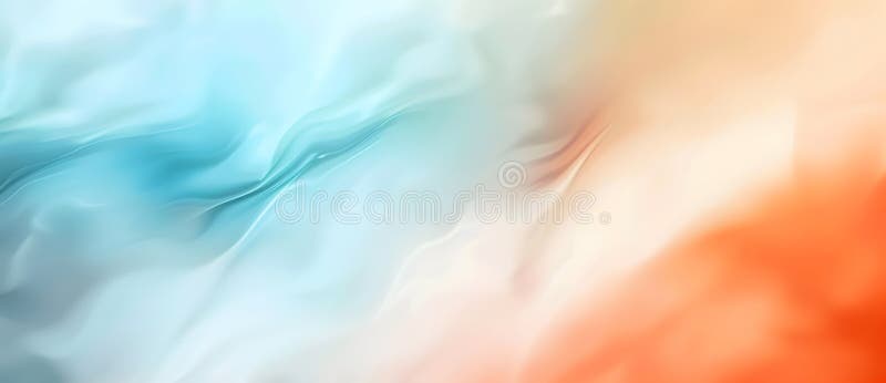 Abstract Blurry Gradient Background with Soft Shapes Stock Illustration ...