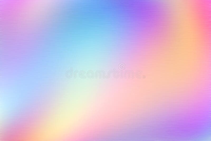 Holographic Rainbow Foil with Fine Brush Texture Background Stock ...