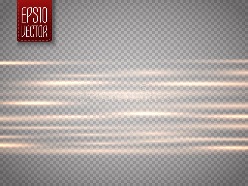 Abstract Blurry Motion Lines on Transparent Background. Stock Vector ...