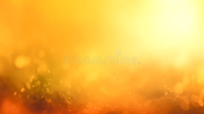 Abstract Blurry Smooth Yellow Background, Generative AI. Stock ...