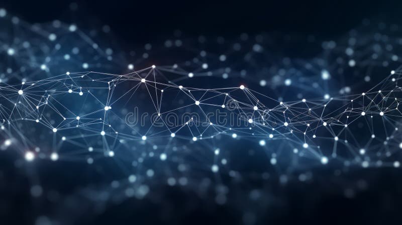 Abstract Blurry Technology Data Digital Background Stock Illustration ...