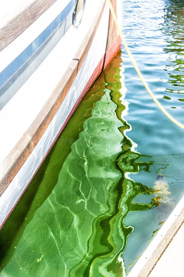 Abstract Reflection of a Boat Stock Image - Image of color, graphic ...