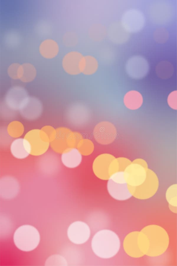 Abstract Bokeh Background - Blur, Float, Full Screen Stock Photo ...