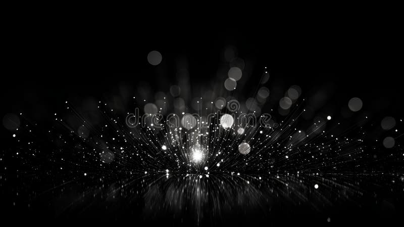 Abstract Bokeh Background with Dots and Lines. Generative AI Stock ... Abstract Bokeh Background with Dots and Lines. Generative AI Stock ...
