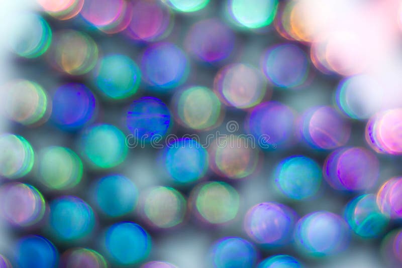 Abstract Bokeh, Balls, Blurred Circles, Lights in the Dark Stock Image ...