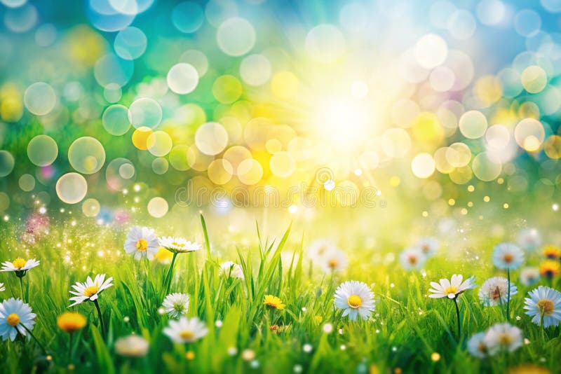 Springbackgroundbokeh Stock Illustrations – 4 Springbackgroundbokeh ...