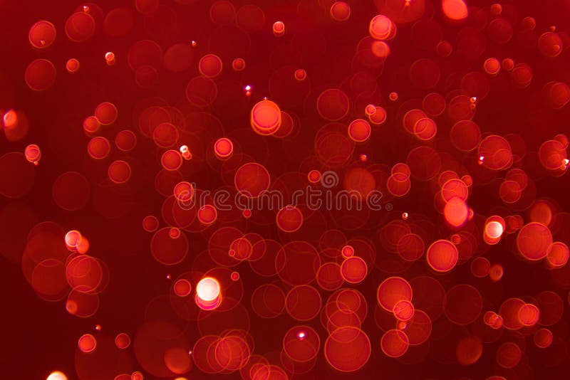 Abstract Sparkle Bokeh Light Effect with Red Background, Abstract Bokeh ...