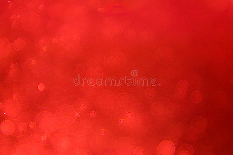 Abstract Sparkle Bokeh Light Effect With Red Background Abstract Bokeh