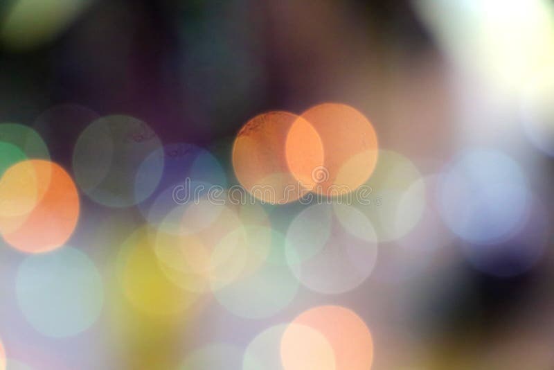 Abstract Bokeh Lights in Birthday Party Background, Blurred Background ...