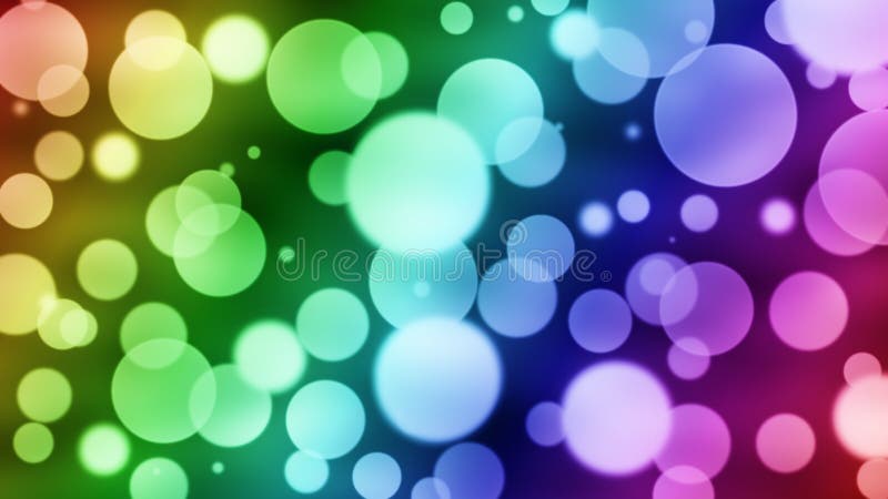 Abstract Bokeh Lights with Soft Focus Light Background Stock Image ...