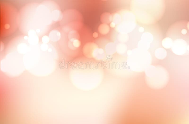Abstract Bokeh Lights with Soft Light Background Illustration Stock ...