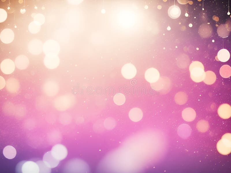 Abstract Bokeh Lights with Soft Light Background Stock Illustration ...