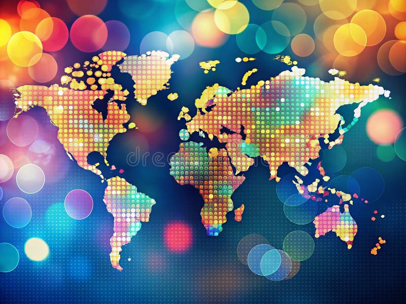 Earth on the blank paper. stock illustration. Illustration of explore ...