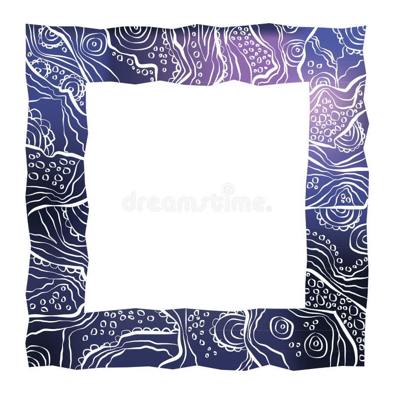 Abstract border stock vector. Illustration of imagery - 24754798