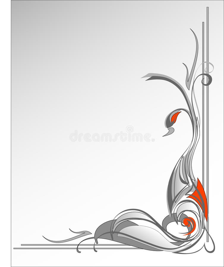 Abstract border stock vector. Illustration of lines, vector - 6198066