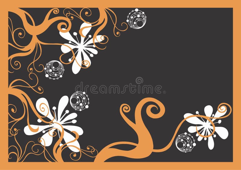 Bottom foliage border stock illustration. Illustration of girls - 1203084