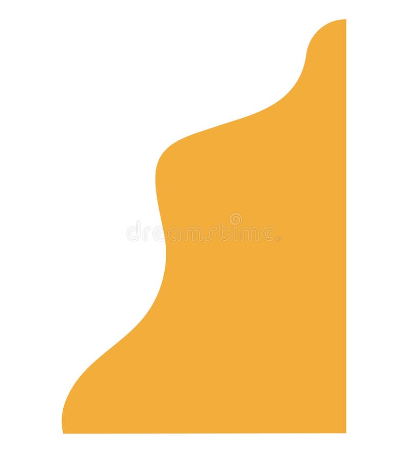 Abstract Border Curved Fluid Motion Design Stock Illustration ...