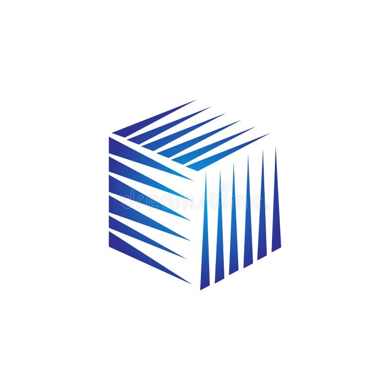 Abstract Box Polygon Logo Icon Stock Vector - Illustration of ...