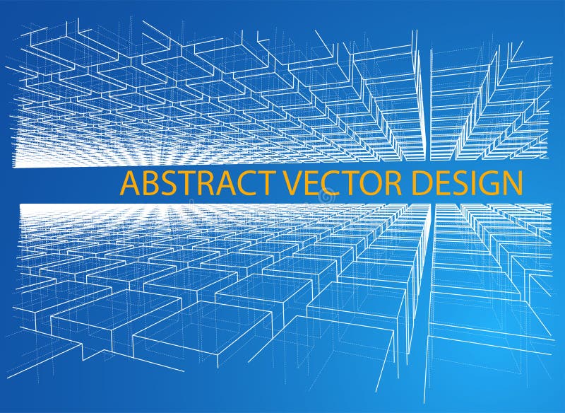 Abstract Boxes Background. Vector Illustration Stock Vector ...