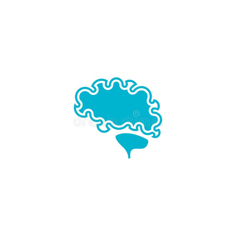 Abstract Brain, Creative Mind Logo Vector Design Template Stock Vector ...