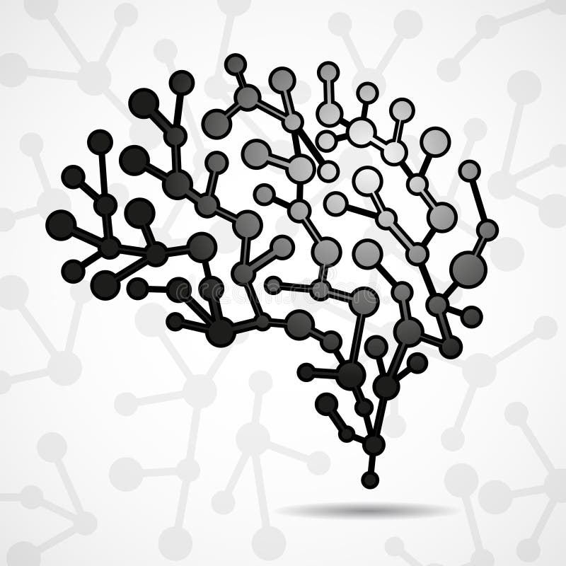 Abstract brain human stock vector. Illustration of health - 113895596