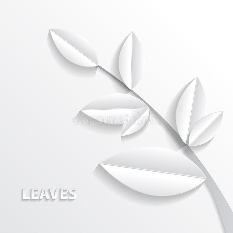 Abstract Branch. Paper Design Stock Vector - Illustration of ...