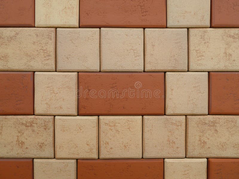Brown Gray Square Brick Pavers Seamless Texture Stock Photos - Free ...