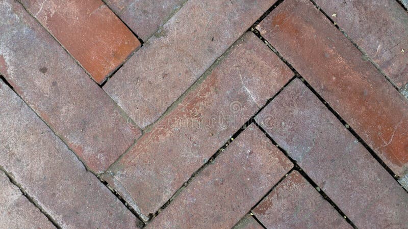 Abstract Brick Style Background, Brick Style Tile Sidewalk Footpath ...