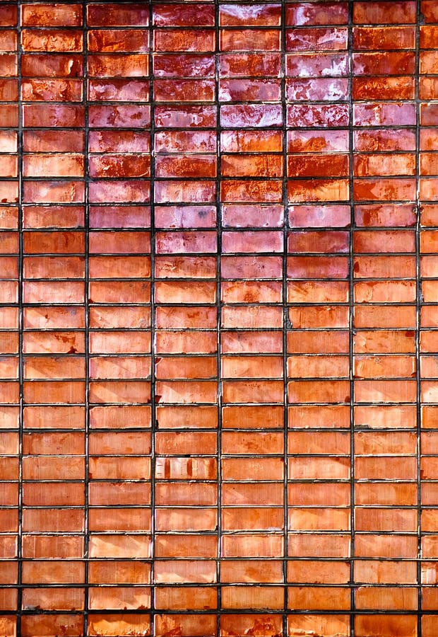 Artistic Library Wall Made of Brick Stock Photo - Image of house ...