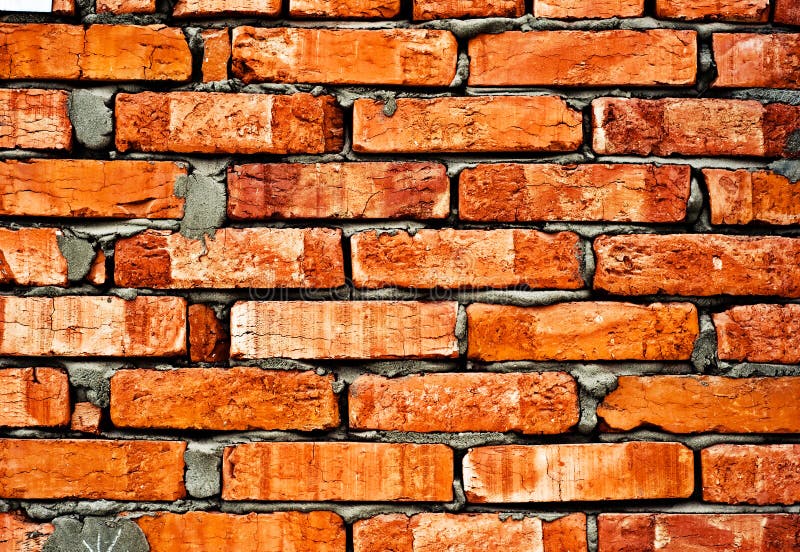 Abstract Brick Wall Background Stock Image - Image of building, grunge ...
