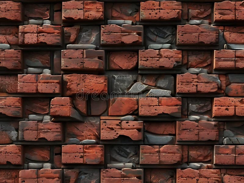 Abstract Brick Wall stock illustration. Illustration of pattern - 366776041
