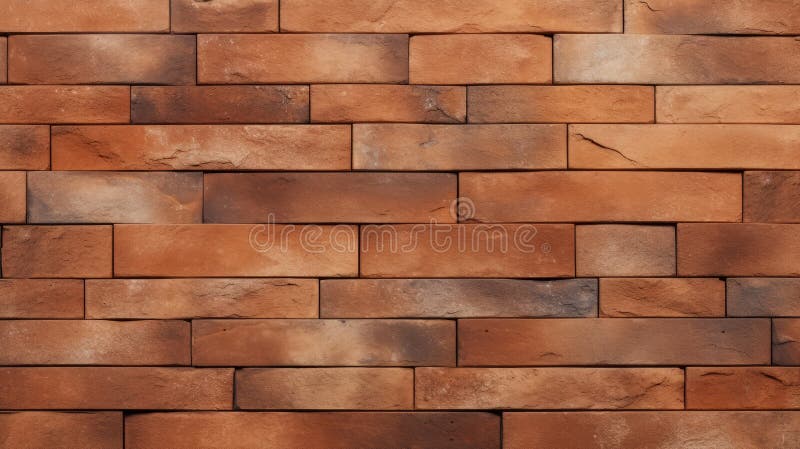Abstract Brick Wall Texture: Dark Orange and Light Bronze Design Stock ...