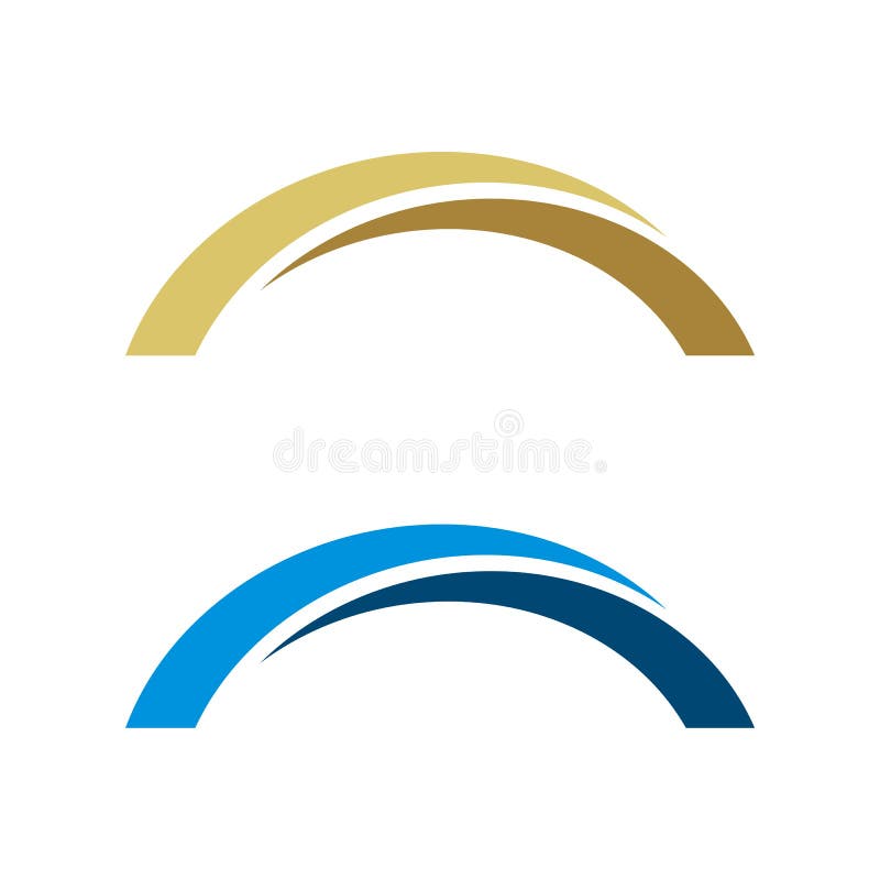 Abstract Bridge Vector Logo Template Illustration Design. Vector EPS 10 ...